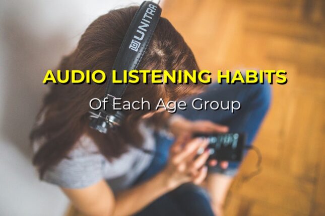 The Audio Listening Habits Of Each Age Group - Music 3.0 Music Industry ...