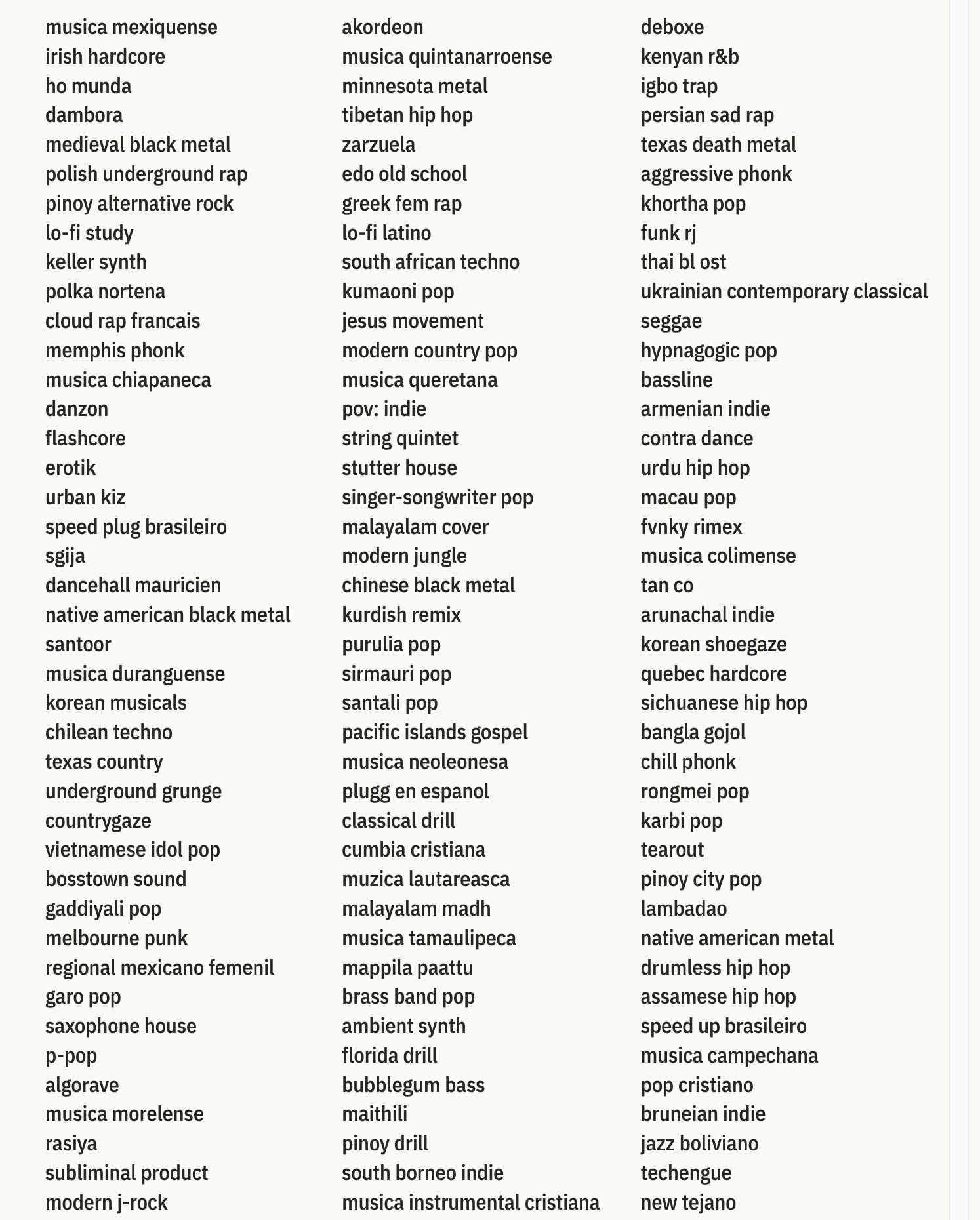 There Are More Music Genres Than You Can Even Imagine - Music 3.0 Music ...
